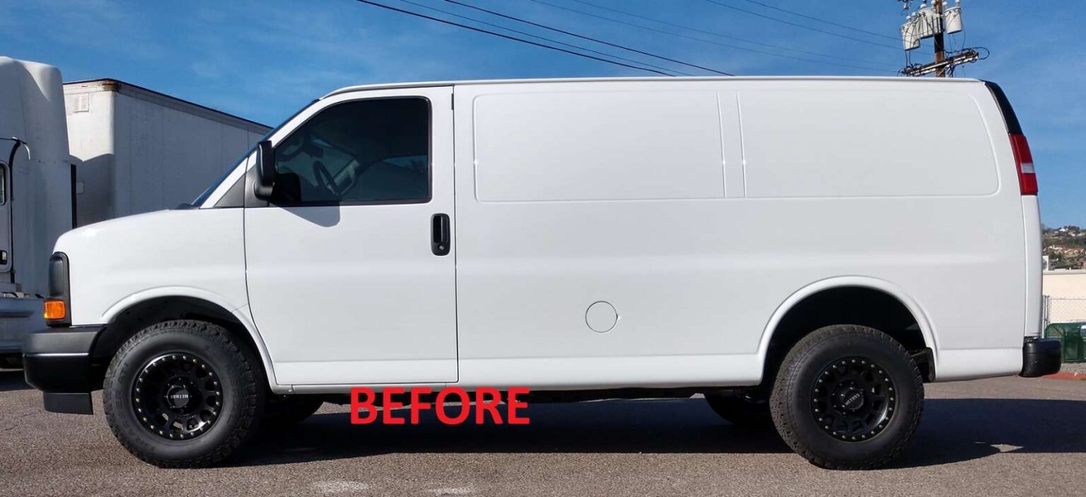 WTD – Chevrolet Express 2’’ Leveling Spacers 2003 – Current – WeldTec ...