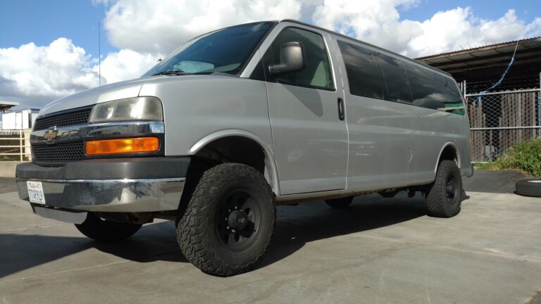 WTD – Chevrolet Express/GMC Savana 3’’ TIG Welded Spindle – WeldTec Designs