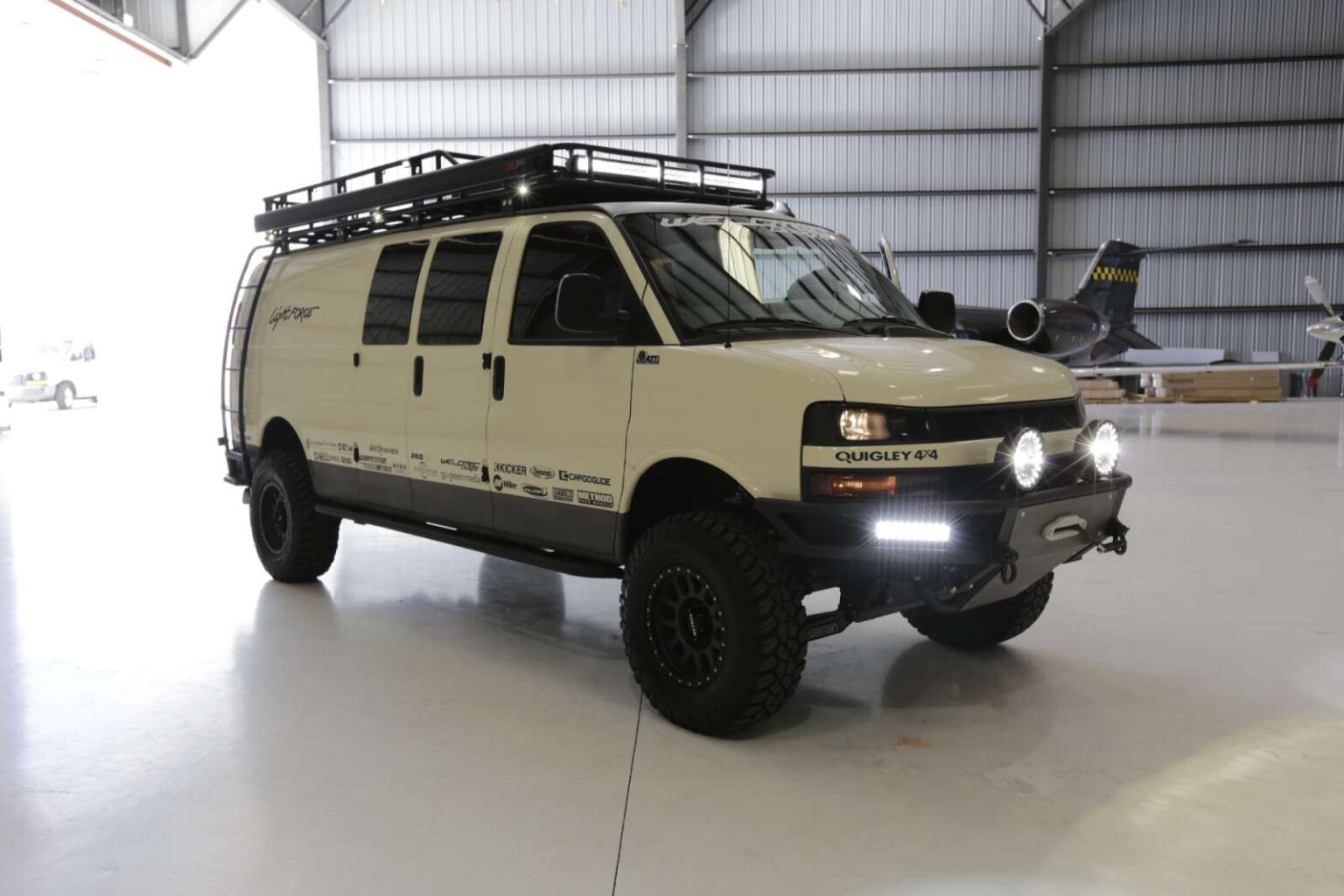 WTD – Chevrolet Express/GMC Savana 5″ Lift Kit w/ Progressive Leaf ...