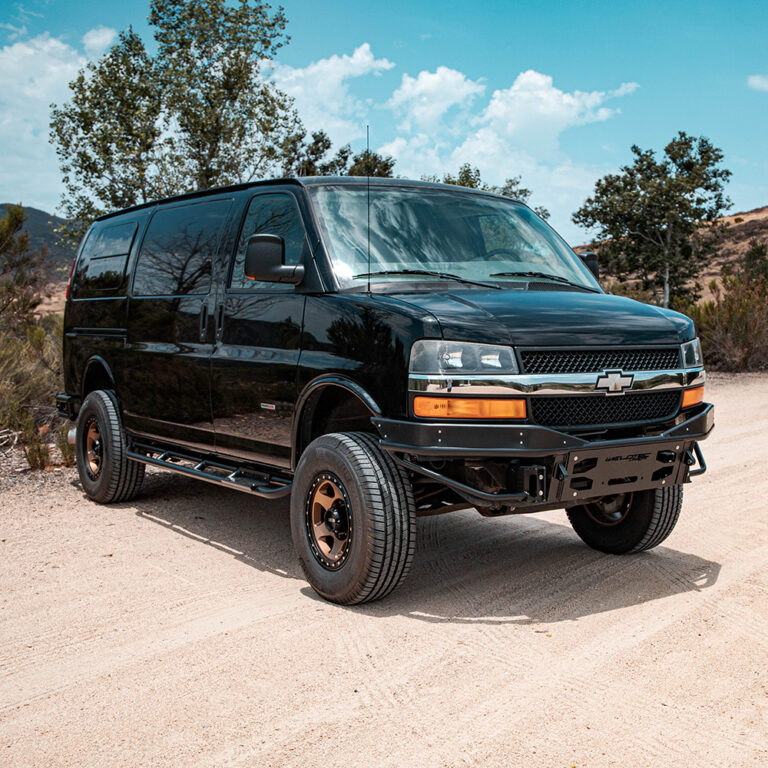 WTD – Chevrolet Express/GMC Savana 5″ Lift Kit – WeldTec Designs