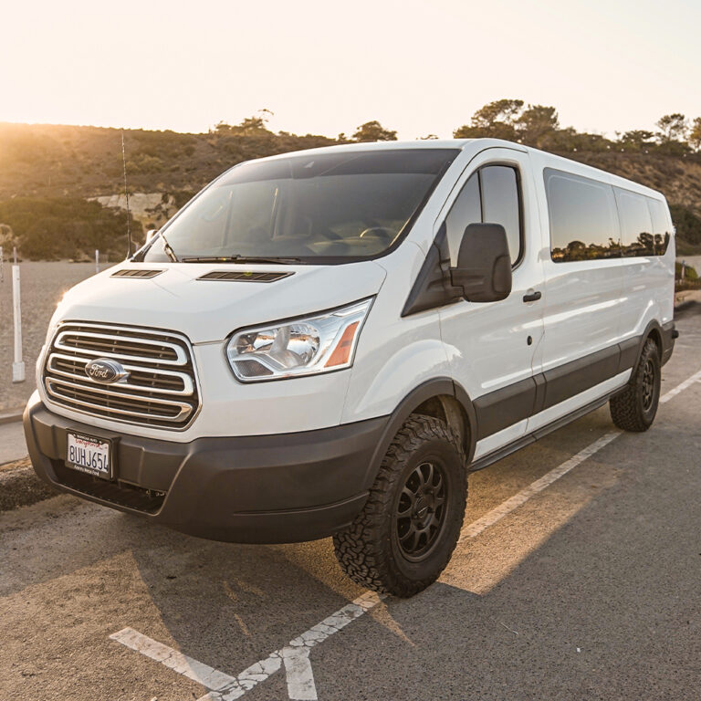 WTD – Ford Transit 2″ Lift Kit 2WD “Coastal Cruiser” – WeldTec Designs