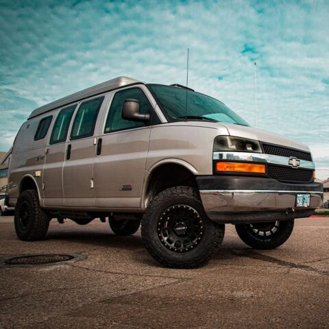 WTD – Chevrolet Express/GMC Savana 5″ Lift Kit – WeldTec Designs
