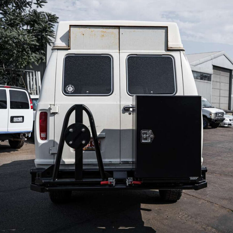 WTD – Ford E-Series Dual Swing Rear Bumper – WeldTec Designs