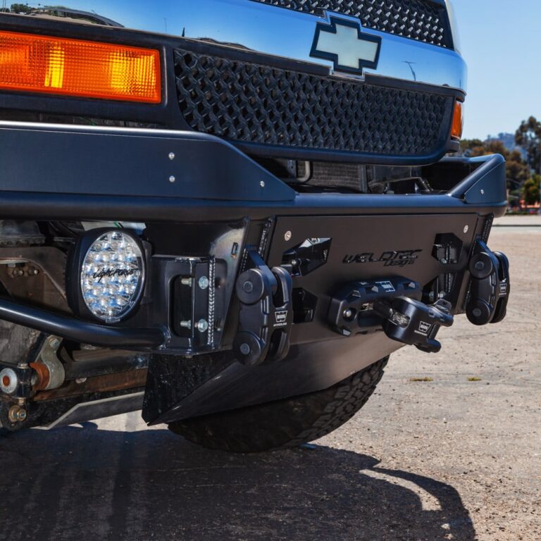 WTD – Chevrolet Express STEALTH Tube Winch Bumper – WeldTec Designs