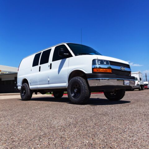 WTD – Chevrolet Express/GMC Savana 3’’ Lift Kit – WeldTec Designs