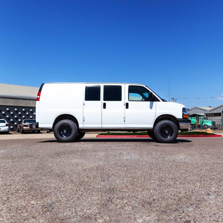 WTD – Chevrolet Express/GMC Savana 3’’ Lift Kit – WeldTec Designs