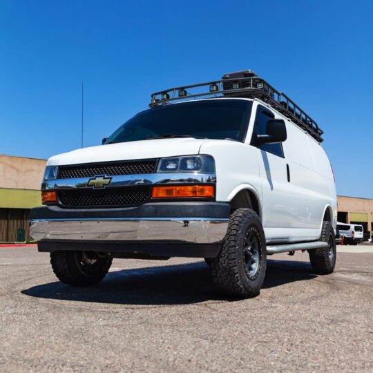 WTD – Chevrolet Express/GMC Savana 3’’ Lift Kit – WeldTec Designs