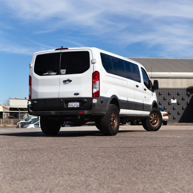 WTD – Ford Transit 5″ 2WD Lift Kit “Trail Runner” – WeldTec Designs