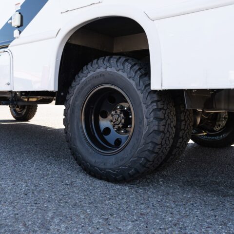 Ultra 002 Modular Dually Black – Rear – WeldTec Designs