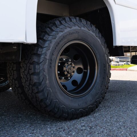 Ultra 002 Modular Dually Black – Rear – WeldTec Designs