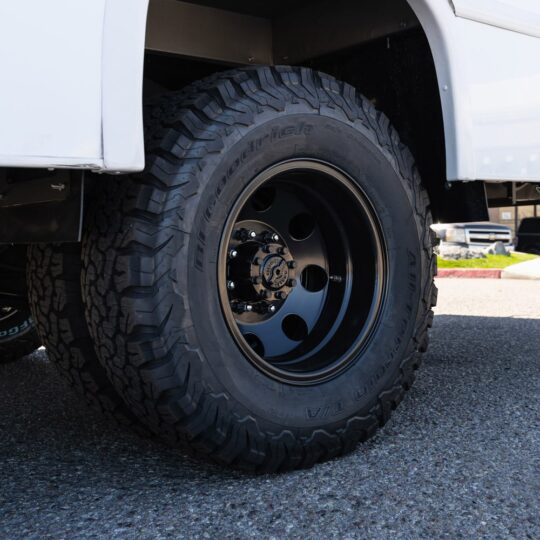 Ultra 002 Modular Dually Black – Rear – WeldTec Designs