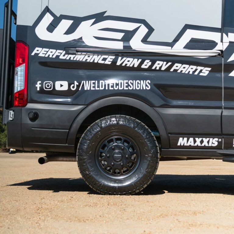 WTD – Ford Transit 2″ AWD Suspension Lift Kit “Trail Hero” – WeldTec Designs