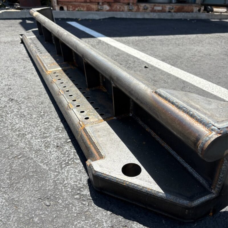 WTD – Ford E-Series Rear Bumper – Raw – WeldTec Designs